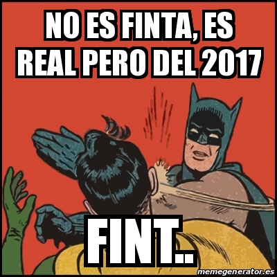 Meme Batman slaps Robin - No es finta, es real pero del 2017 Fint ...