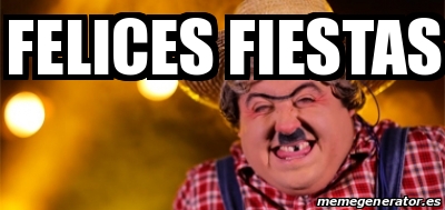 Meme Personalizado - Felices fiestas - 29825463