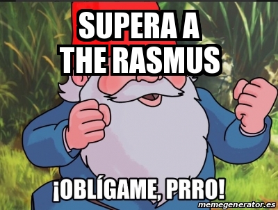 Meme Personalizado - SUPERA A THE RASMUS - 29953250
