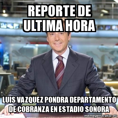 Meme Matias Prats - Reporte de ultima hora Luis Vazquez pondra ...