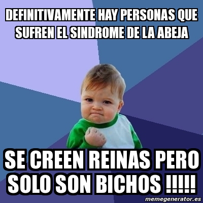 Meme Bebe Exitoso - definitivamente hay personas que sufren el sindrome ...