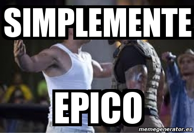 Meme Personalizado - simplemente epico - 3159325