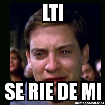 Meme crying peter parker - LTI SE RIE DE MI - 3185558