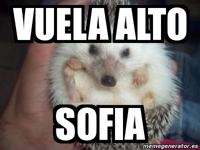 Meme Personalizado - vuela alto sofia - 3217108