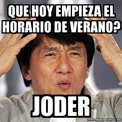 Memes Cambio De Horario Mexico