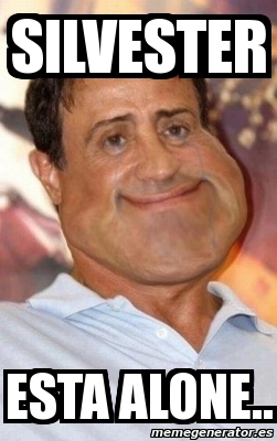 Meme Personalizado - silvester esta alone.. - 3243156