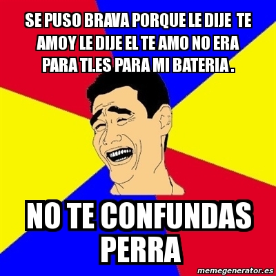 Meme Yao Ming - se puso brava porque le dije te amoY LE DIJE EL TE AMO ...