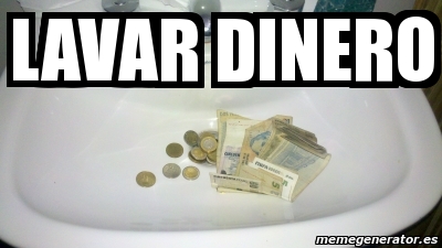 Meme Personalizado - LAVAR DINERO - 3352363
