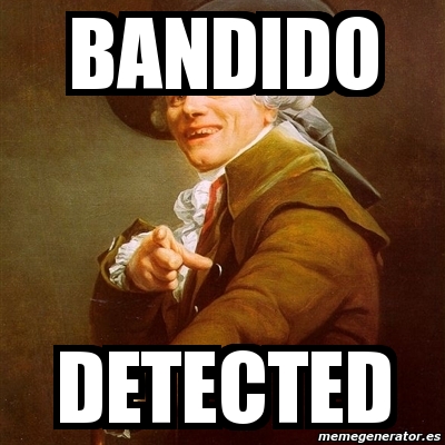 Meme Joseph Ducreux - bandido detected - 3384700