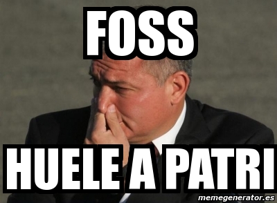 Meme Personalizado - foSs Huele a patrI - 3392506