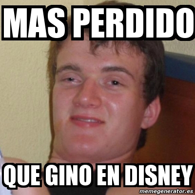 Meme Stoner Stanley - mas perdido que gino en disney - 3400802