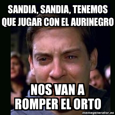 Meme crying peter parker - sandia, sandia, tenemos que jugar con el ...