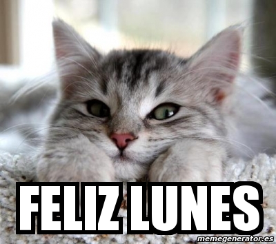 Meme Personalizado - Feliz lunes - 3482435