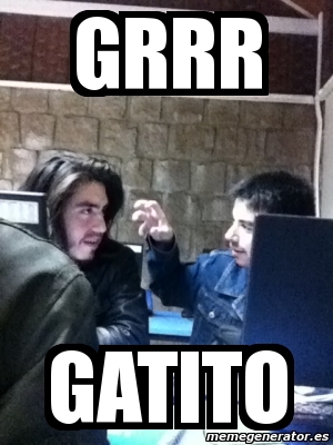 Meme Personalizado - GRRR Gatito - 3524151