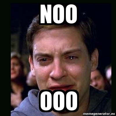 Meme crying peter parker - noo ooo - 3535117