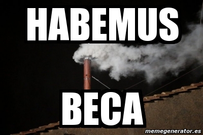 Meme Personalizado - Habemus beca - 3580297