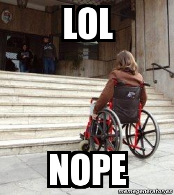 Meme Personalizado - LOL nope - 3604057