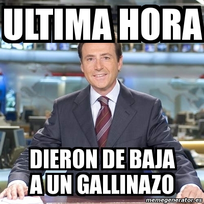 Meme Matias Prats - ultima hora dieron de baja a un gallinazo - 3681573