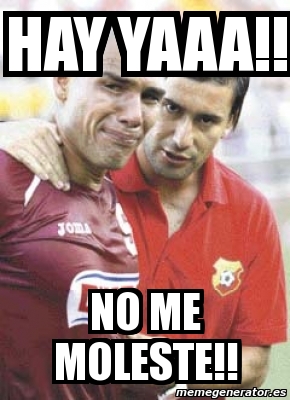 Meme Personalizado - hay yaaa!! no me moleste!! - 3699506