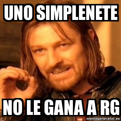 Meme Boromir - uno simplenete no le gana a rg - 3735440