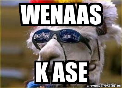 Meme Personalizado - Wenaas k ase - 3765477