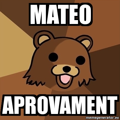 Meme Pedobear - mateo aprovament - 3786281