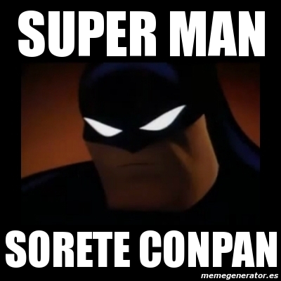 Meme Disapproving Batman - SUPER MAN SORETE CONPAN - 3790303