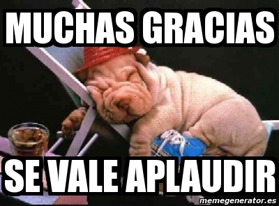 Muchas Gracias Meme