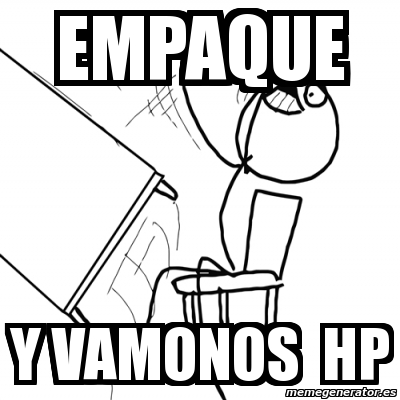 Meme Desk Flip Rage Guy - empaque y vamonos hp - 3924771