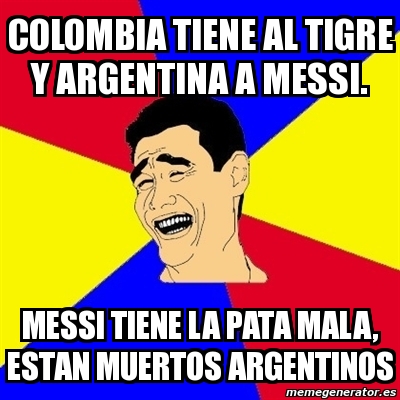 Meme Yao Ming - colombia tiene al tigre y argentina a messi. messi ...