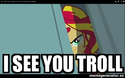 Meme Personalizado - i see you troll - 3942641