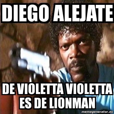 Meme Pulp Fiction - diego alejate de violetta violetta es de lionman ...