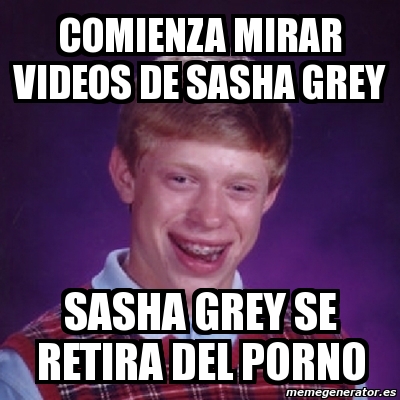 Meme Bad Luck Brian - ComIENZA MIRAR VIDEOS DE SASHA GREY SASHA GREY SE ...