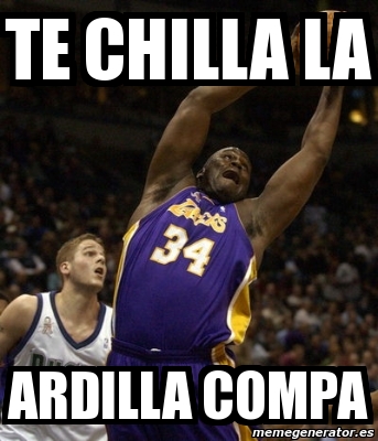 Meme Personalizado - te chilla la ardilla compa - 3985493