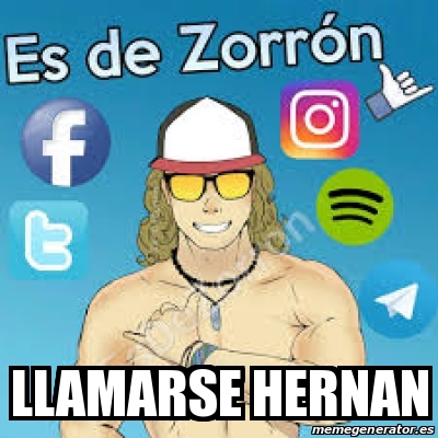 Meme Personalizado - Llamarse Hernan - 30009419