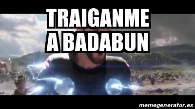 Meme Personalizado - TRAIGANME A BADABUN - 30131107