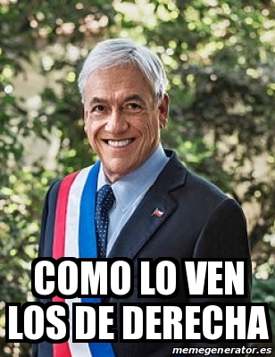 Meme Personalizado - Como lo ven los de derecha - 30132752