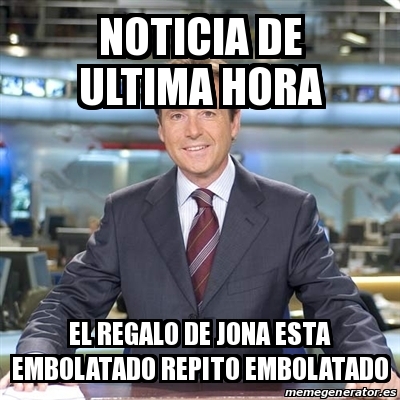 Meme Matias Prats - NOTICIA DE ULTIMA HORA El REGALO DE JONA ESTA ...