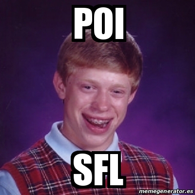Meme Bad Luck Brian - poi sfl - 30159143