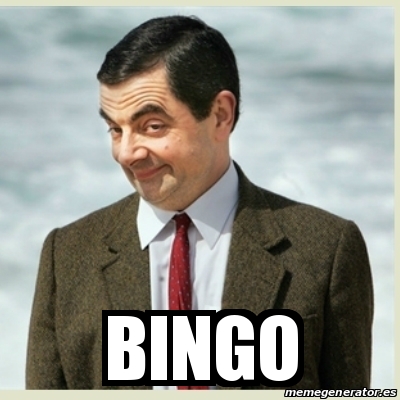 Meme Mr Bean - bingo - 30171808