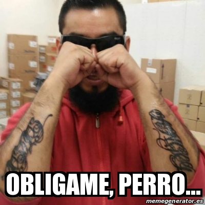 Meme Personalizado - Obligame, perro... - 30023073