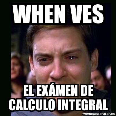 Calculo Integral Memes