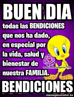 Meme Personalizado - Buen dia Bendiciones - 30259432