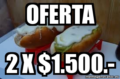 Meme Personalizado - OFERTA 2 X $1.500.- - 30035775