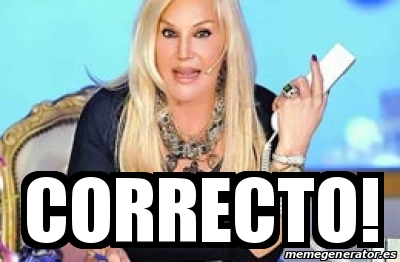 Meme Personalizado - correcto! - 30427100