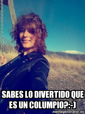 Meme Personalizado - Sabes lo divertido que es un columpio?:-) - 30446885
