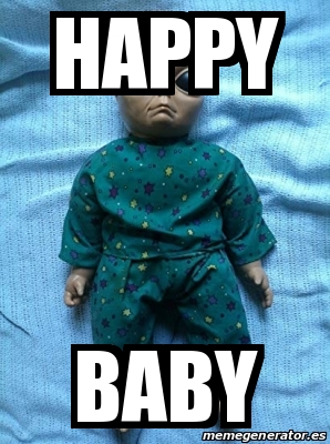 Meme Personalizado - Happy Baby - 30454944