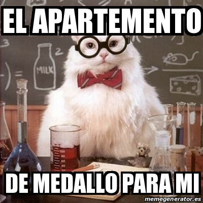Meme Chemistry Cat - el apartemento De medallo para mi - 30490597