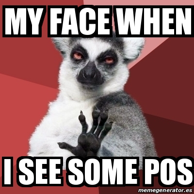 Meme Chill Out Lemur - My face when I see some pos - 30493103