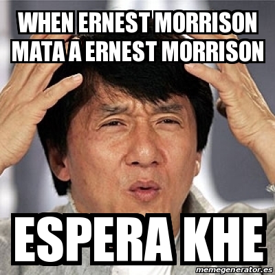 Meme Jackie Chan - when ernest morrison mata a ernest morrison espera ...